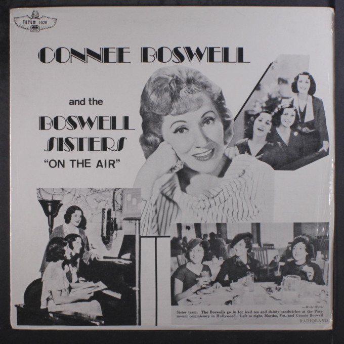 Connee/Connie Boswell 1907–1976. Jazz/Popular singer, polio survivor ...